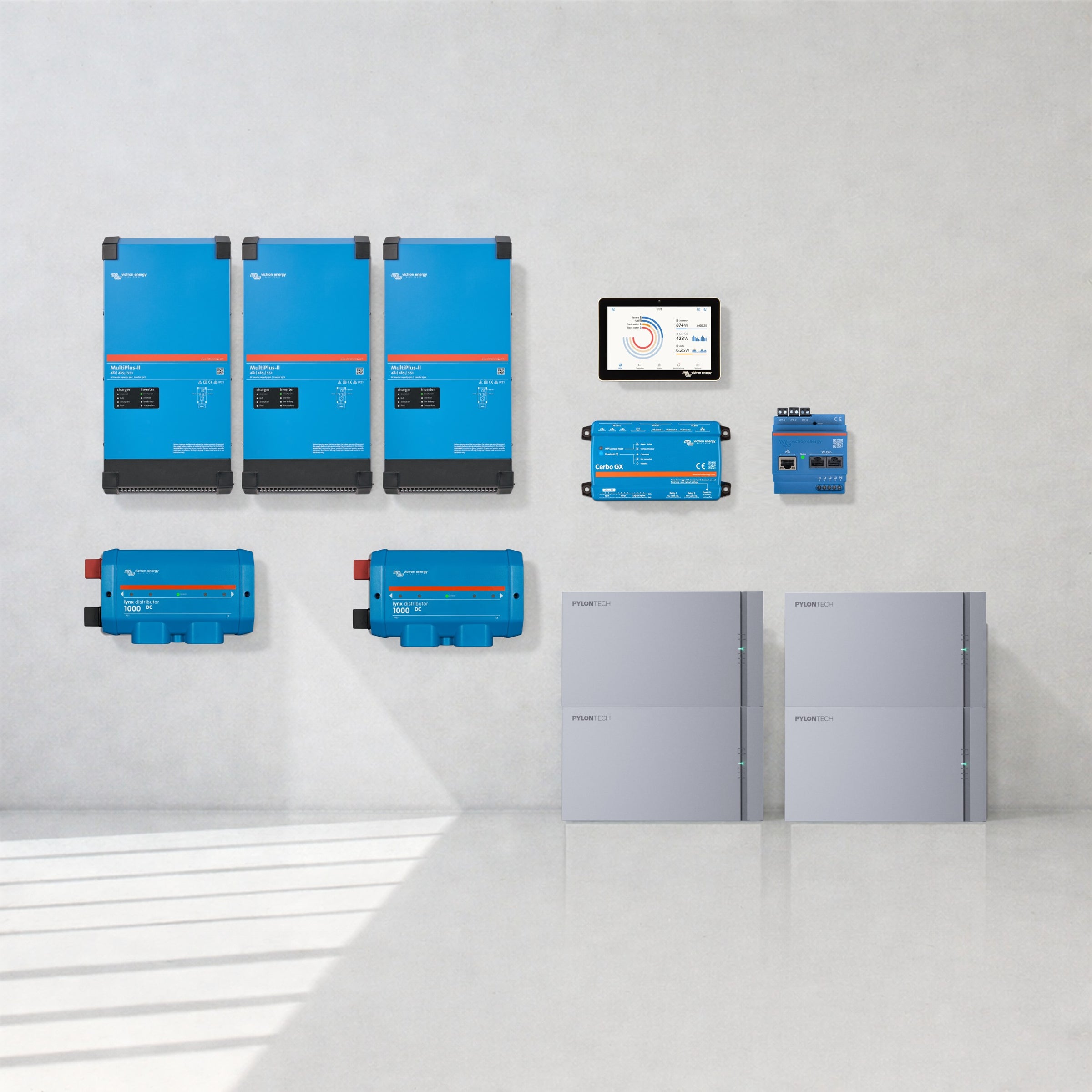 Victron Thuisbatterij 3-fase ESS | 10-45 kWh | Noodstroomvoorziening ...